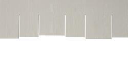 Allura™ 1/4" x 16" x 48" Fiber Cement Staggered Edge Shake Siding at ...