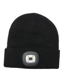 Beacon Tech Black USB Rechargeable LED Knit Winter Hat at Menards®