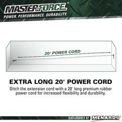 Masterforce® 4-Amp Corded Oscillating Multi-Tool Kit at Menards®