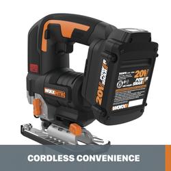 WORX® 20-Volt Brushless Cordless Jig Saw - Tool Only at Menards®