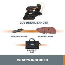 WORX® 20-Volt Cordless Detail Sander - Tool Only at Menards®