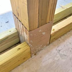 Post Protector 3-Ply 2 x 6 x 60" In-Ground Post Decay Protection at ...