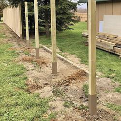 Post Protector 3-Ply 2 x 6 x 60" In-Ground Post Decay Protection at ...