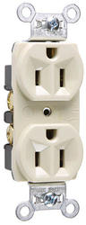 Legrand® 15 Amp Ivory Heavy-Duty Duplex Outlet at Menards®