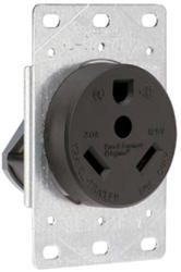 Legrand® 30 Amp Black Flush Mount RV/Trailer Power Outlet at Menards®
