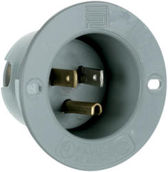 Legrand® 15 Amp Gray Locking Flanged Inlet at Menards®