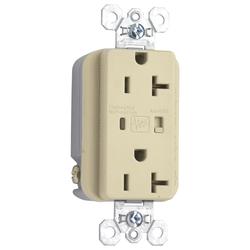 Legrand® 20 Amp Ivory Surge-Protected Decorator Outlet at Menards®