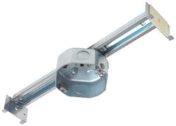 Legrand® Pass & Seymour Reiker Steel Slide Fan Support with Electrical ...