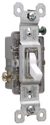 Legrand® TradeMaster® 15 Amp 1 Pole White Toggle Light Switch at Menards®