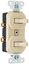 Legrand® Pass & Seymour 20-Amp 1-Pole Ivory Toggle Light Switch at Menards®