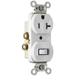 Legrand® 20A Combination Tamper Resistant Outlet and 1-Pole Toggle ...