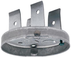 Legrand® Reiker Round 8 Cu.In. Steel Direct-Mount Shallow Electrical ...