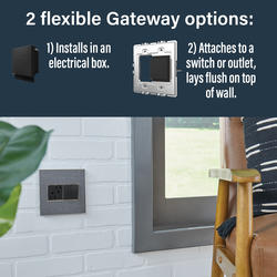 Legrand® adorne with Netatmo® 20 Amp 3 Pole 3-Way Graphite Smart Rocker ...