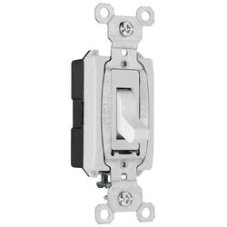Legrand® 20 Amp 1 Pole White Toggle Light Switch at Menards®