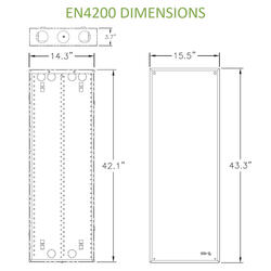 Legrand® On-Q 42" Network Enclosure at Menards®