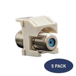Legrand® On-Q Standard F-Connector Keystone Insert - 5 Pack at Menards®