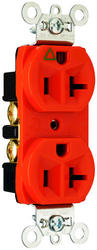 Legrand® 20 Amp Orange Isolated Ground Duplex Outlet at Menards®