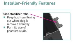 Legrand® Slater® 3-Gang 54.0 Cu.In. New Work Electrical Switch/Outlet ...