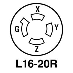 Legrand® Turnlok® 20-Amp 480-Volt 3-Phase Locking Connector at Menards®