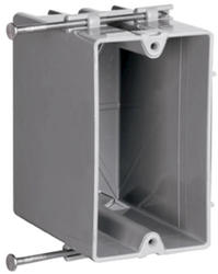 Legrand® Slater® 1-Gang 22.5 Cu.In. PVC Electrical Switch/Outlet Box at ...
