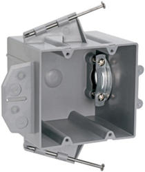 Legrand® Slater® 2-Gang 42 Cu.In. PVC Electrical Switch/Outlet Box at ...