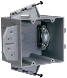 Legrand® Slater® 2-Gang 42 Cu.In. PVC Electrical Switch/Outlet Box at ...