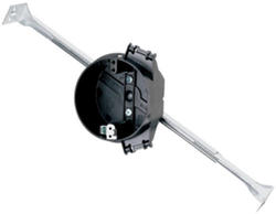 Legrand® Slater® 1-Gang 20.25 Cu.In. PVC Round Electrical Ceiling Box ...