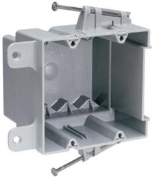 Legrand® Slater® 2-Gang 35 Cu.In. PVC Electrical Switch/Outlet Box at ...