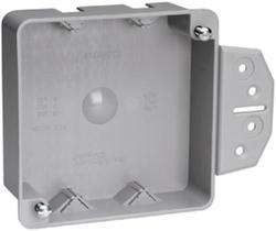 Legrand® Slater® 2-Gang 17 Cu.In. PVC Shallow Electrical Switch/Outlet ...