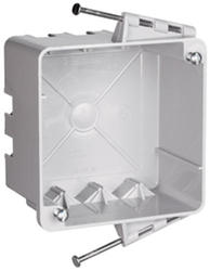 Legrand® Slater® 2-Gang 35 Cu.In. PVC Square Electrical Switch/Outlet ...