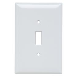 Legrand® Pass & Seymour Jumbo Plastic Toggle Switch Wall Plate at Menards®