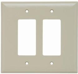 Legrand® Plastic Jumbo 2-Decorator Wall Plate at Menards®