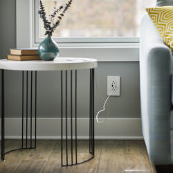 Legrand® 20 Amp White Tamper-Resistant Dual Type A USB Outlet at Menards®