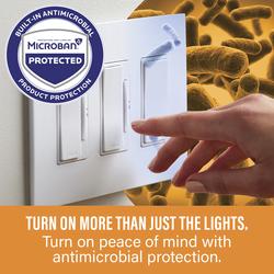 Legrand® Radiant® 15 Amp 1 Pole White Rocker Light Switch at Menards®