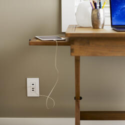Legrand® radiant® 15 Amp White Type A Quad USB Outlet at Menards®