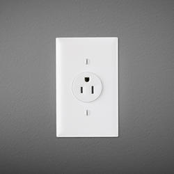 Legrand® 15 Amp White Tamper-Resistant Heavy-Duty Single Outlet at Menards®