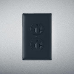 Legrand® 20 Amp Black Heavy-Duty Duplex Outlet at Menards®