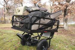 Chore Warrior™ Power Assist Rechargeable Electric Powered Utility Cart ...