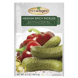 Mrs. Wages® Medium Spicy Pickles - 6.5 oz at Menards®