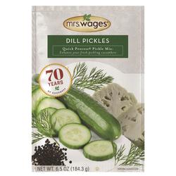 Mrs. Wages® Dill Pickle Mix - 6.5 oz at Menards®