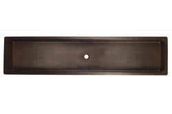 Premier Copper Products 60"W x 14"D Oil-Rubbed Bronze Rectangular ...
