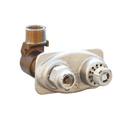 Prier® 1" MIP x 3/4" FIP x 2" L Commercial Self-Draining Heavy-Duty ...