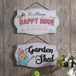 Enchanted Garden™ 24" Spring Sign Wall Decor Assortment at Menards®