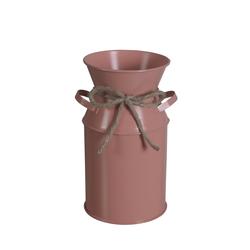 Enchanted Garden™ 7.6" Pink Metal Milk Pail at Menards®