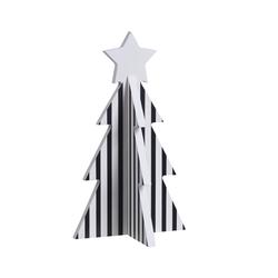 Enchanted Forest® 7-3/4" Black and White 3D Striped Tree at Menards®
