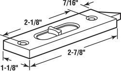 Prime-Line® 2-1/8" Hole Center White Vinyl Sliding Window Tilt Latches ...