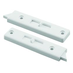 Prime-Line® 2-5/8" Hole Center White Vinyl Window Tilt Latch - 1 Pair ...