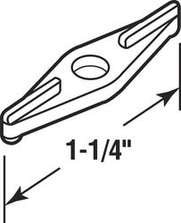 Prime-Line® 1-1/4" White Plastic Double Wing Screen Clips - 6 pack at ...