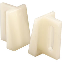 Prime-Line® Universal Fit Plastic Pocket Door Bottom Guides - 2 Pack at ...