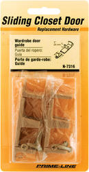 Prime-Line® 2-1/8" x 1" Adjustable Tan Nylon Closet Door Bottom Guides ...